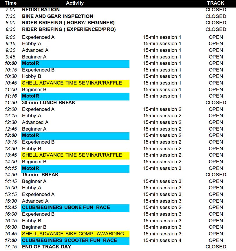 InsideRACING May 13: InsideRACING Trackday Presented by Shell Advance