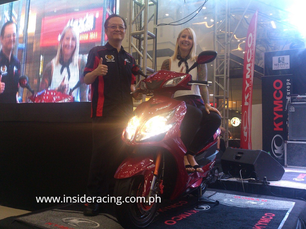 InsideRACING KYMCO Racing King 180cc Scooter Unveiled at the 2016 KYMCO Day
