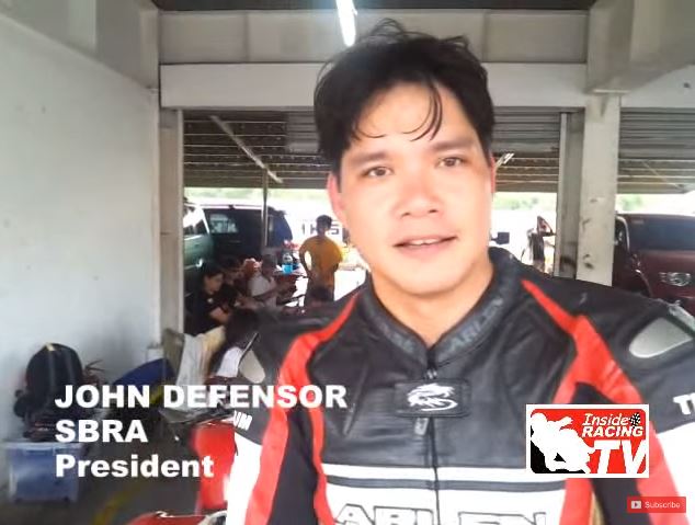InsideRACING SBRA Pres John Defensor Interview