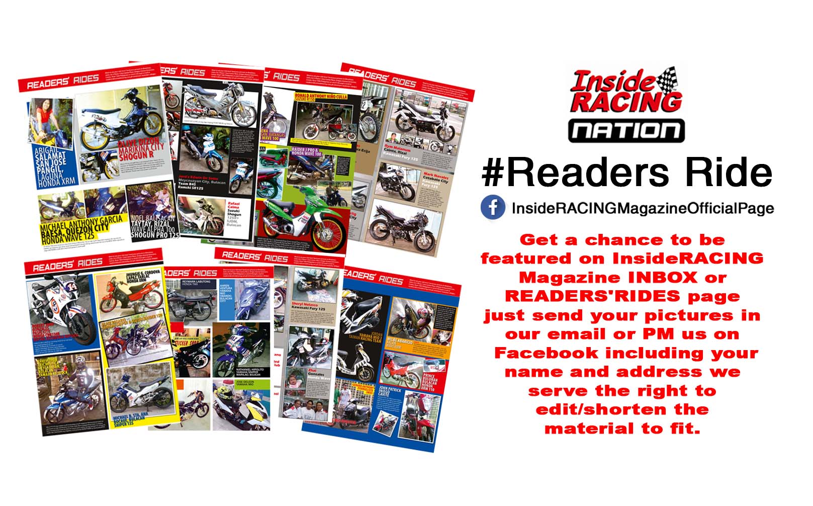 InsideRACING Readers Ride