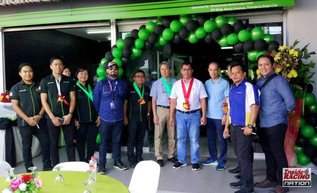InsideRACING Kawasaki Big Bikes Store Opened by Motortrade in Bicol