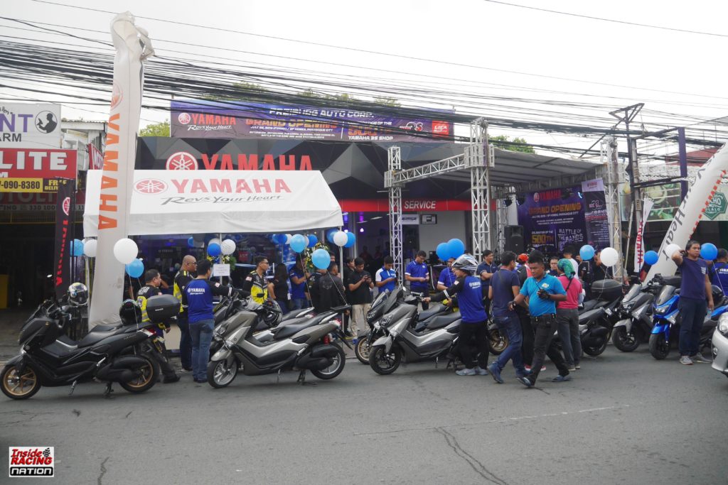 InsideRACING Yamaha Motor Philippines now has 500 3S Shops!