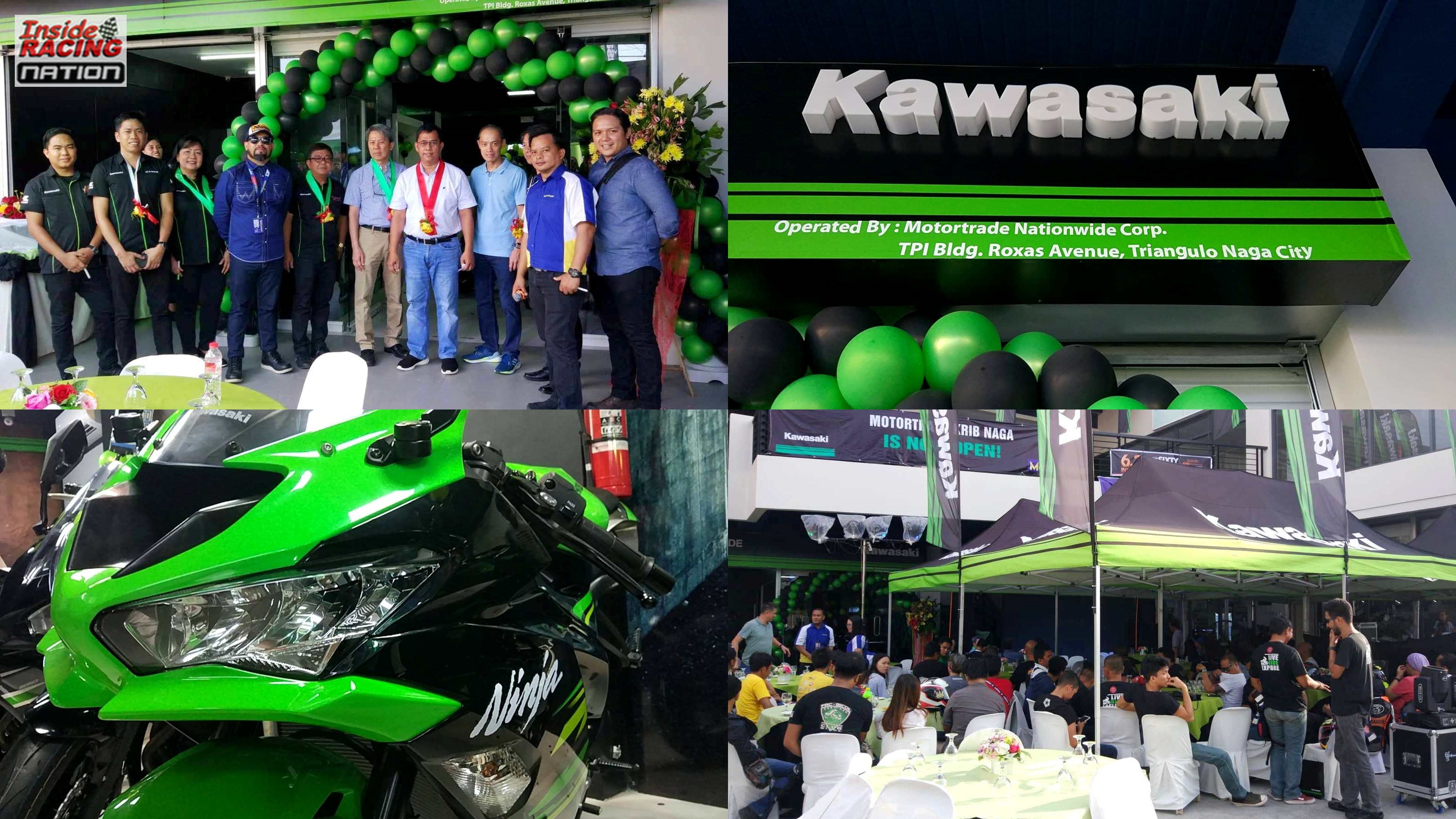 InsideRACING Kawasaki Big Bikes Store Opened by Motortrade in Bicol