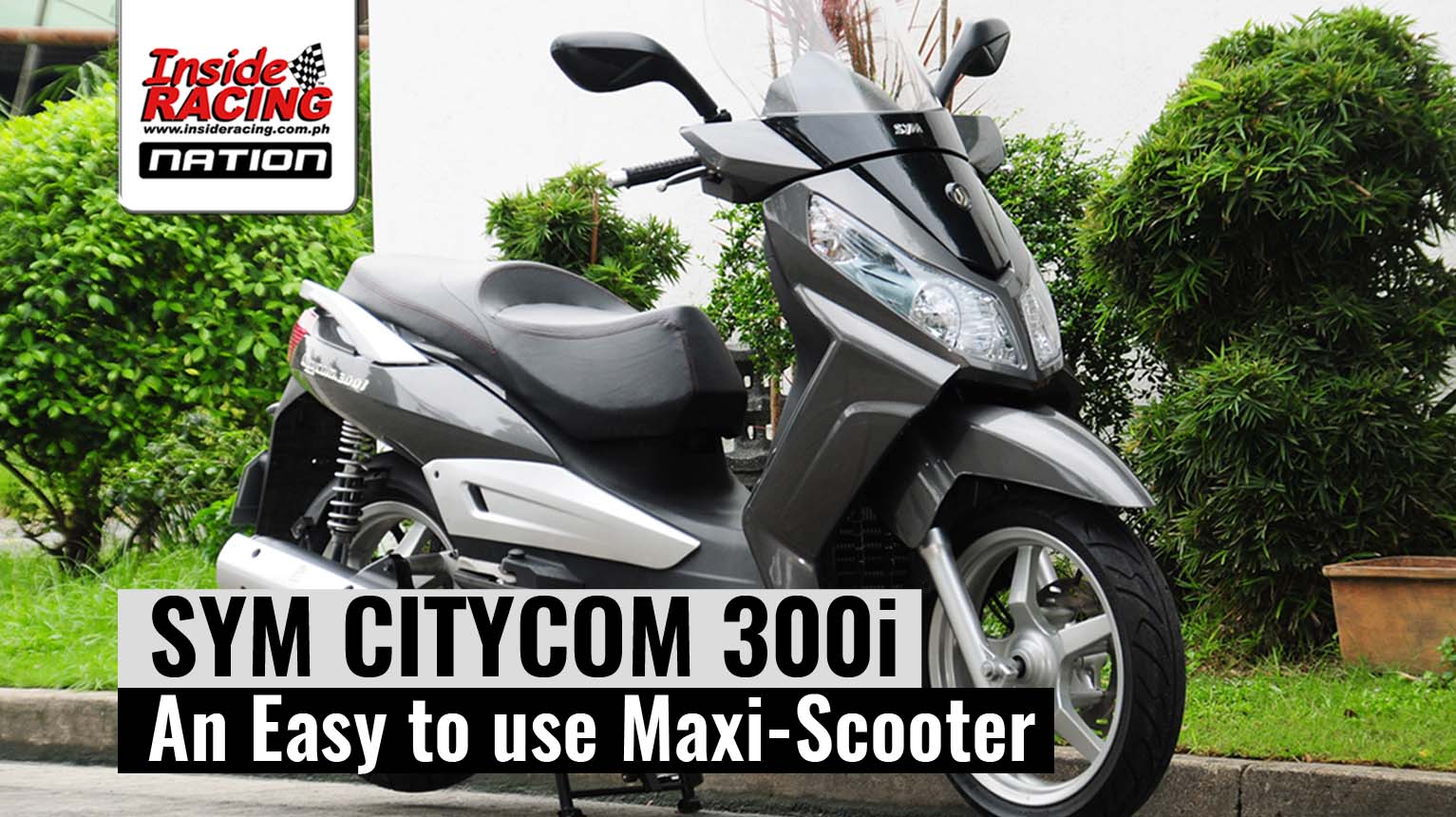 InsideRACING 2010 SYM CITYCOM 300i Ride Review – An Easy to use Maxi ...