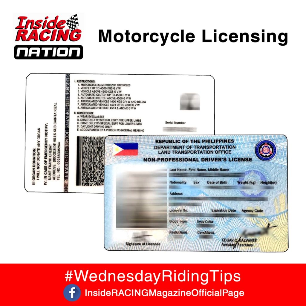 InsideRACING Motorcycle Licensing