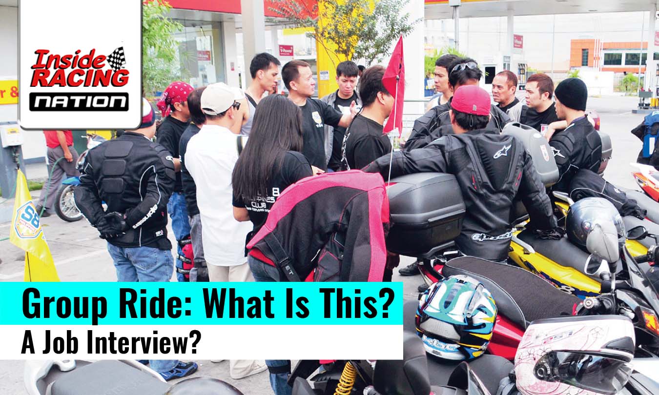 InsideRACING Group Ride: What Is This? A Job Interview?