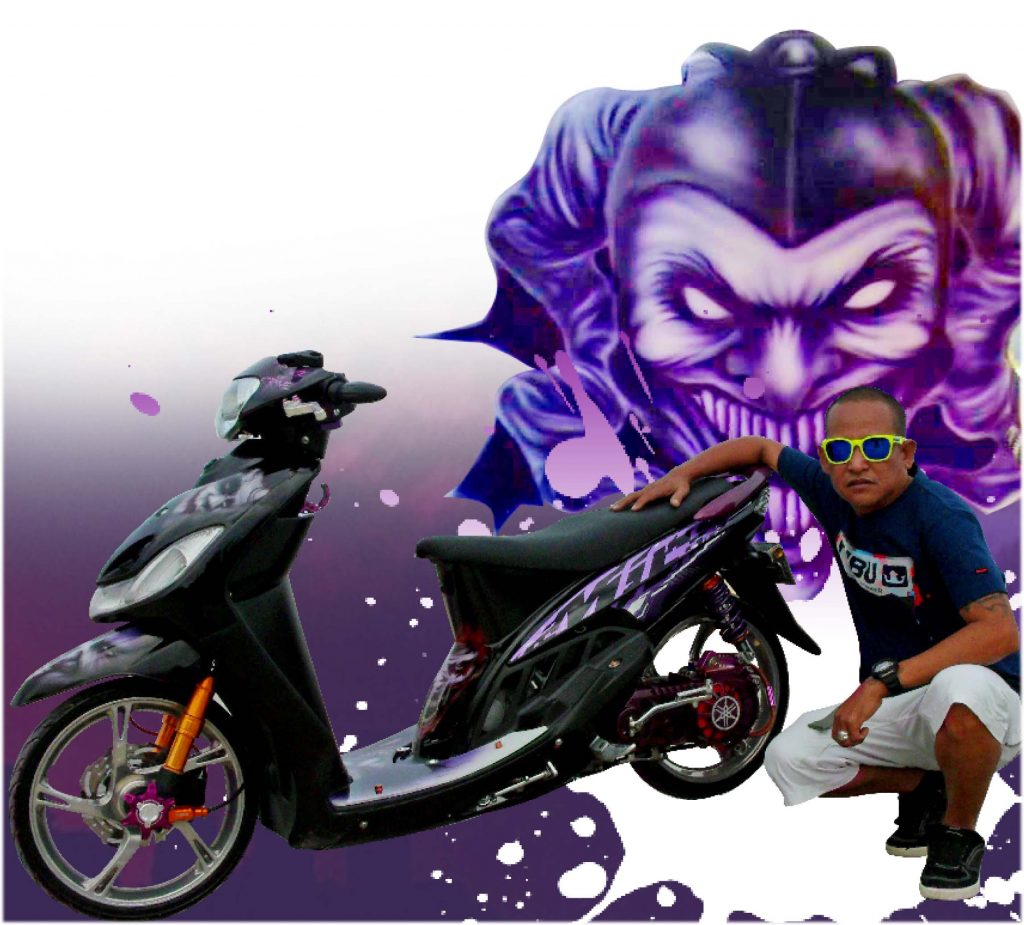 InsideRACING Joker Inspired Yamaha MIO Scooter