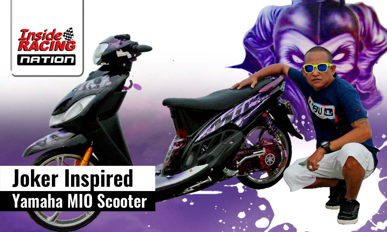 InsideRACING Joker Inspired Yamaha MIO Scooter