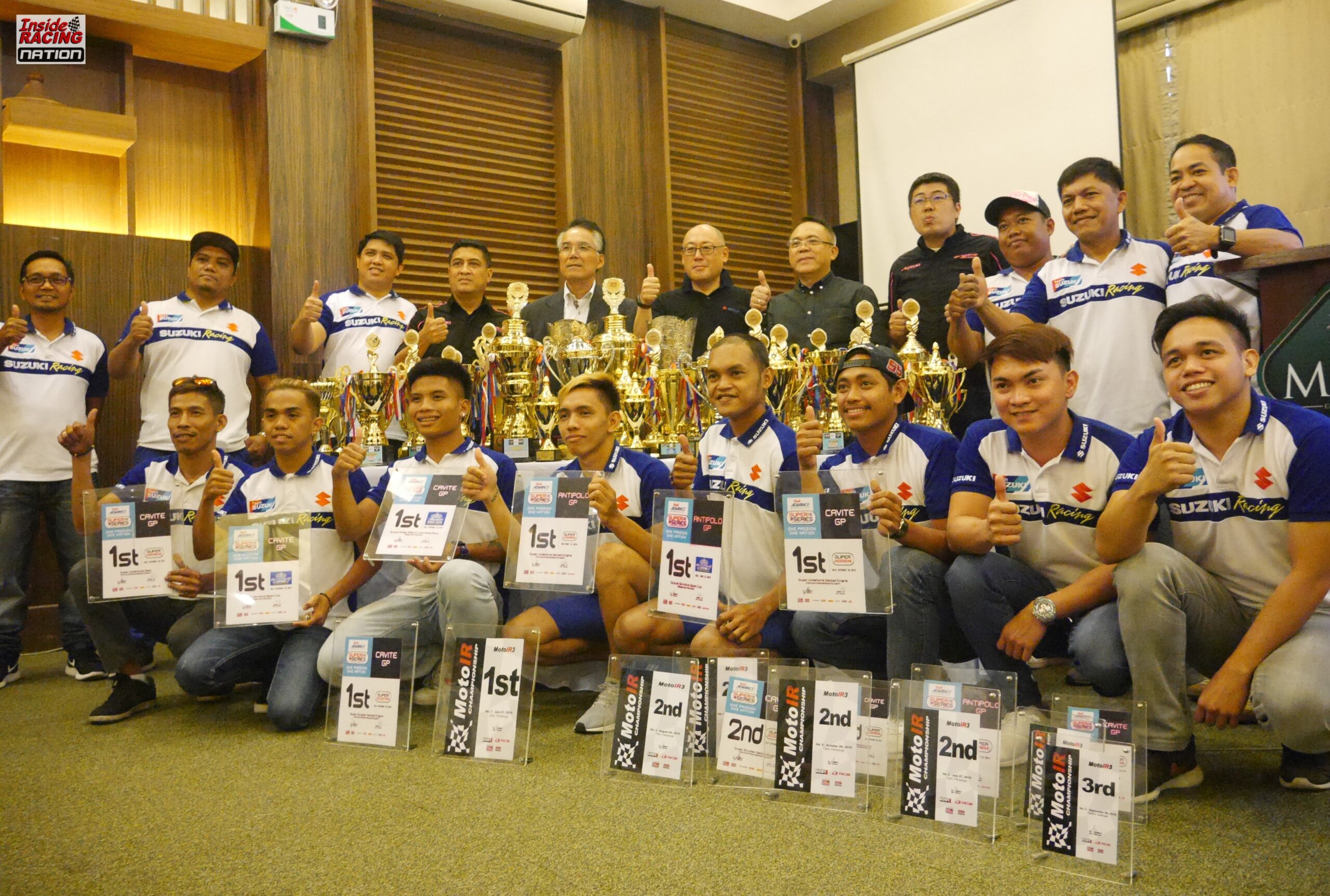 InsideRACING Celebration of a Victorious 2019 for Suzuki-VMan