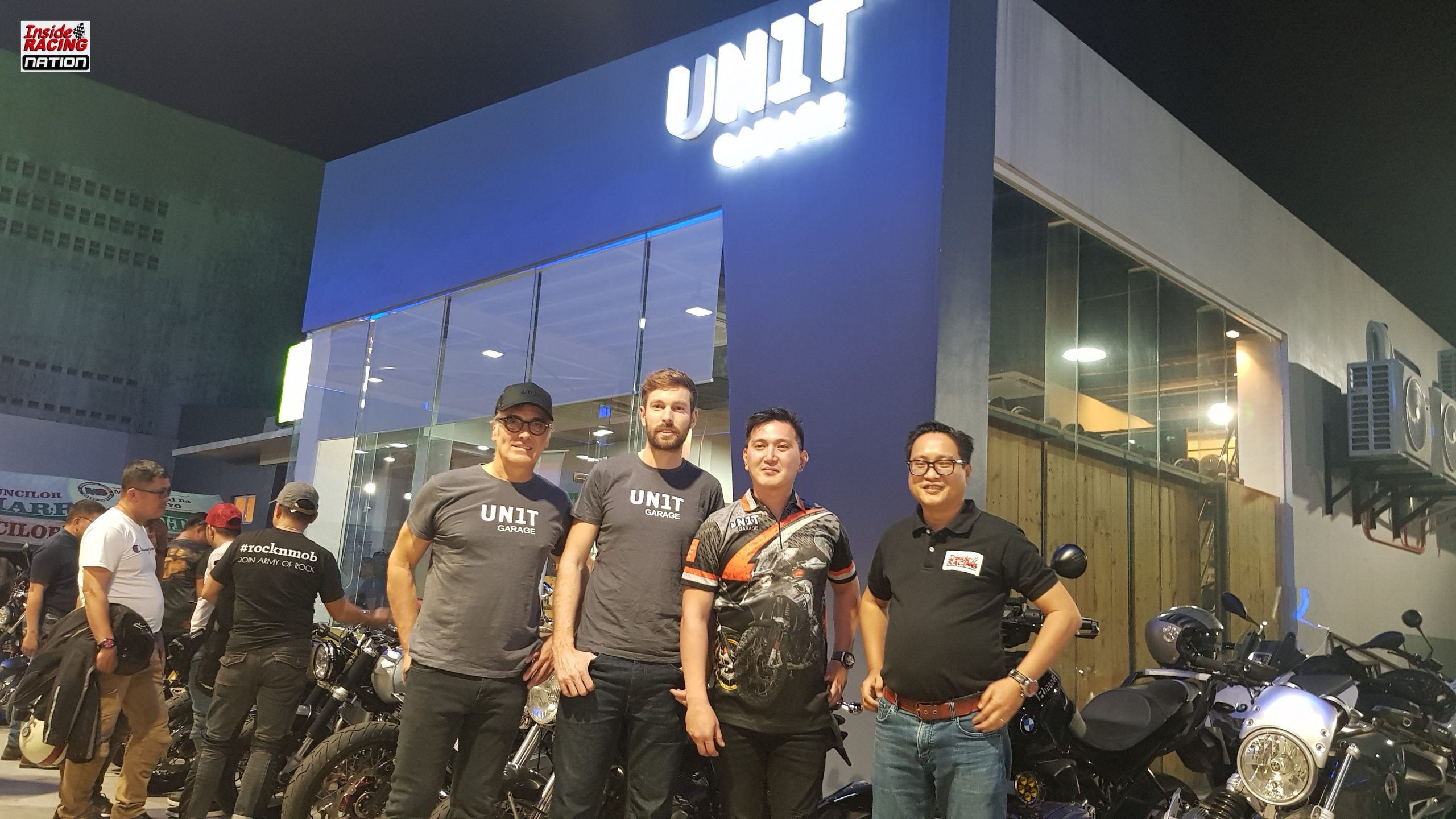InsideRACING Unit Garage Founder Visits Sixty 8 Moto Zetrum