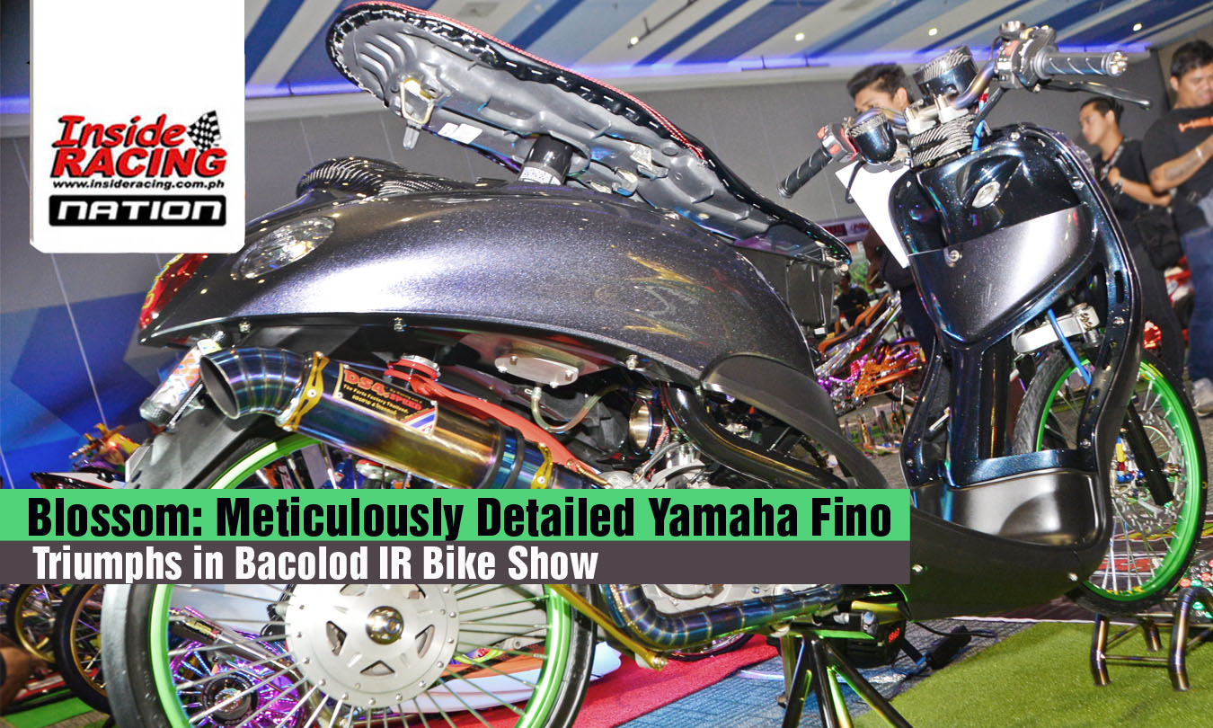 InsideRACING “Blossom” Yamaha Fino Triumphs in Bacolod IR Bike Show