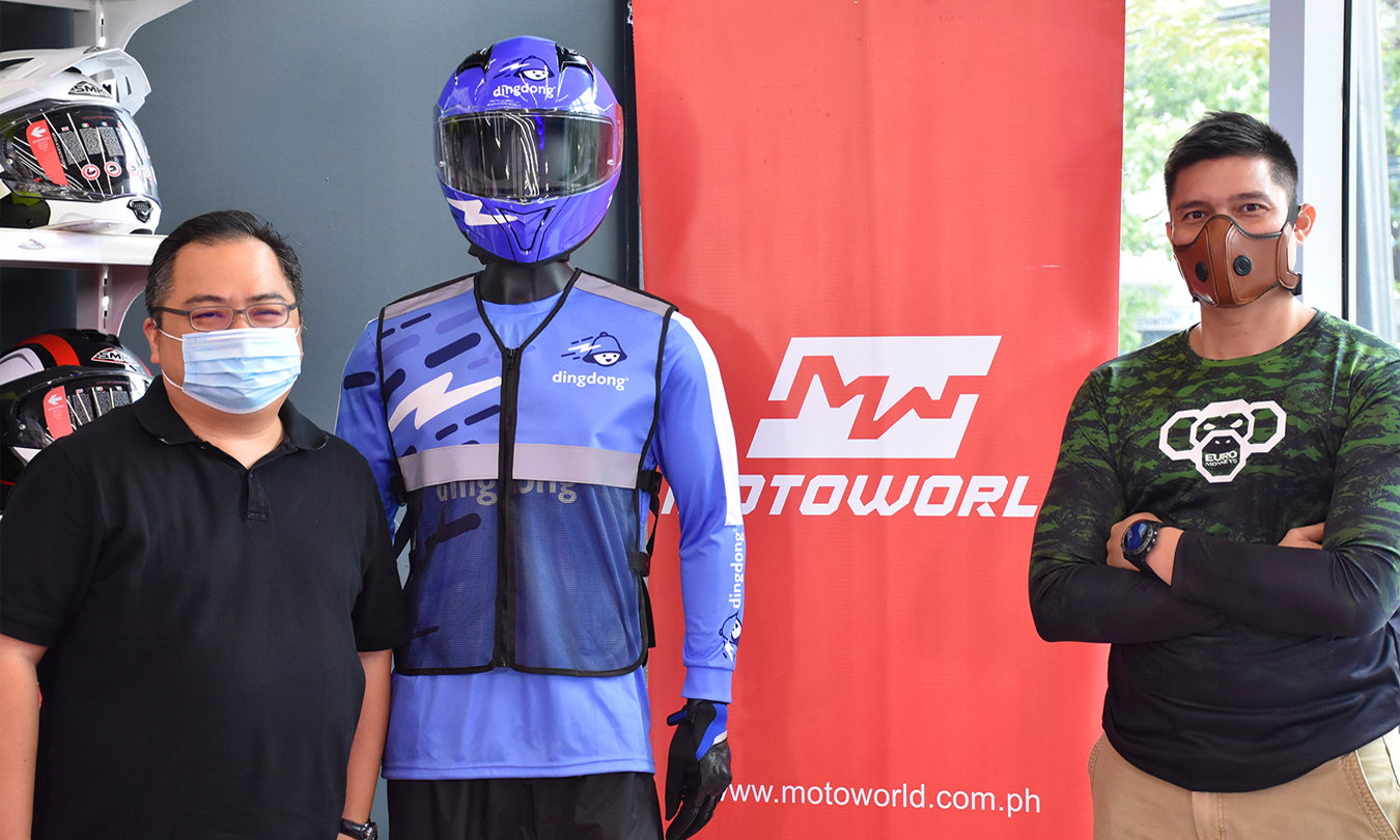 InsideRACING Motoworld and SMK Helmets Seal Partnership with Dingdong PH
