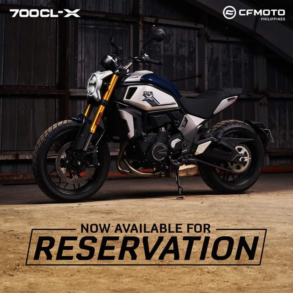 InsideRACING CFMOTO 700CL-X Heritage Now Available for Reservation