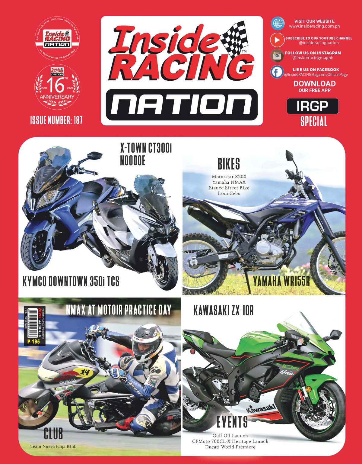 InsideRACING Yamaha NMAX Stance Street Bike fusion Show Scoot