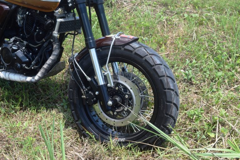 InsideRACING RUSI Classic 250 Scrambler by TH Custom Build Cycles