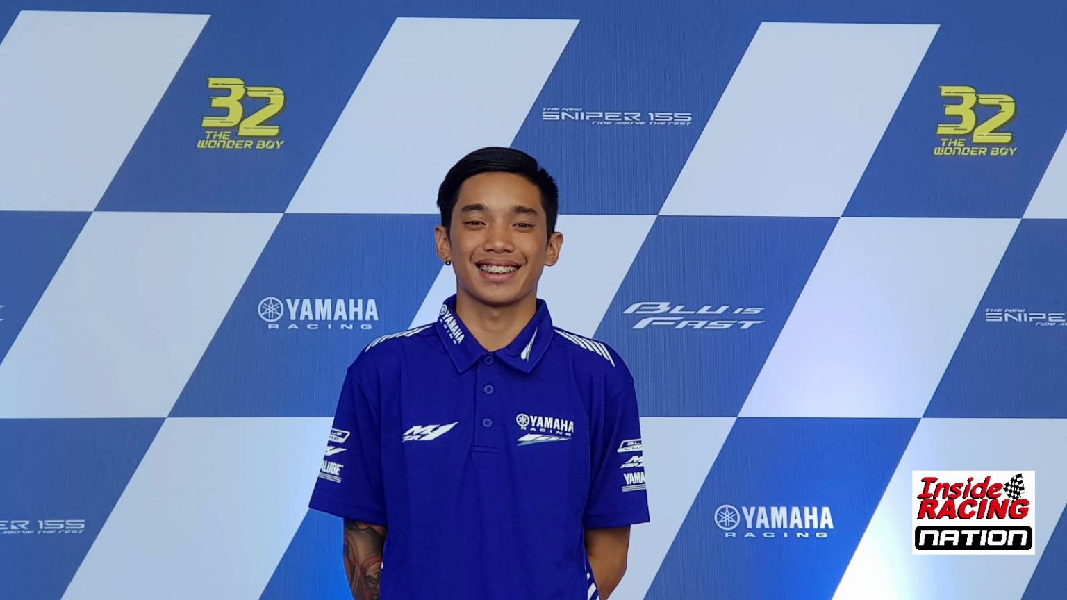 InsideRACING Kyle Paz’s race helmet for the CEV Moto2 season