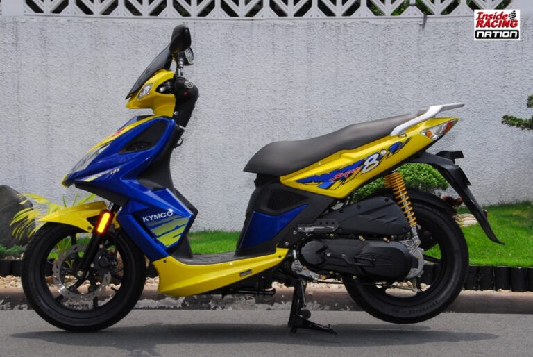 InsideRACING 2008 KYMCO Super8 125 Bike Review: A Class Act