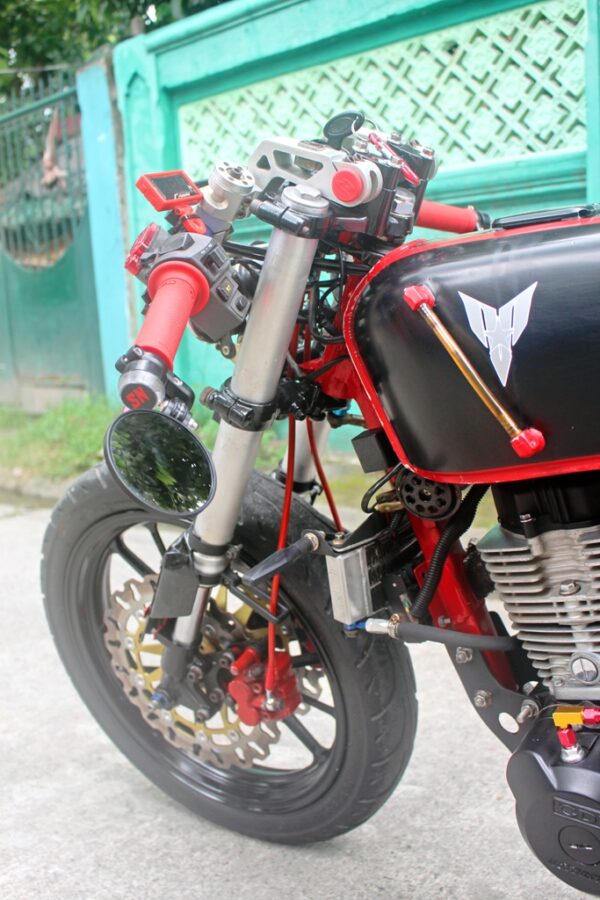 InsideRACING Motorstar MSX 150 Turned into a Café Racer