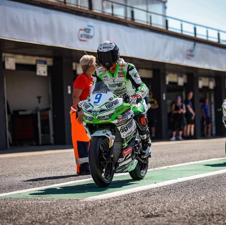 InsideRACING Alberto’s podium makes history in the FIM IDM SSP300 race ...