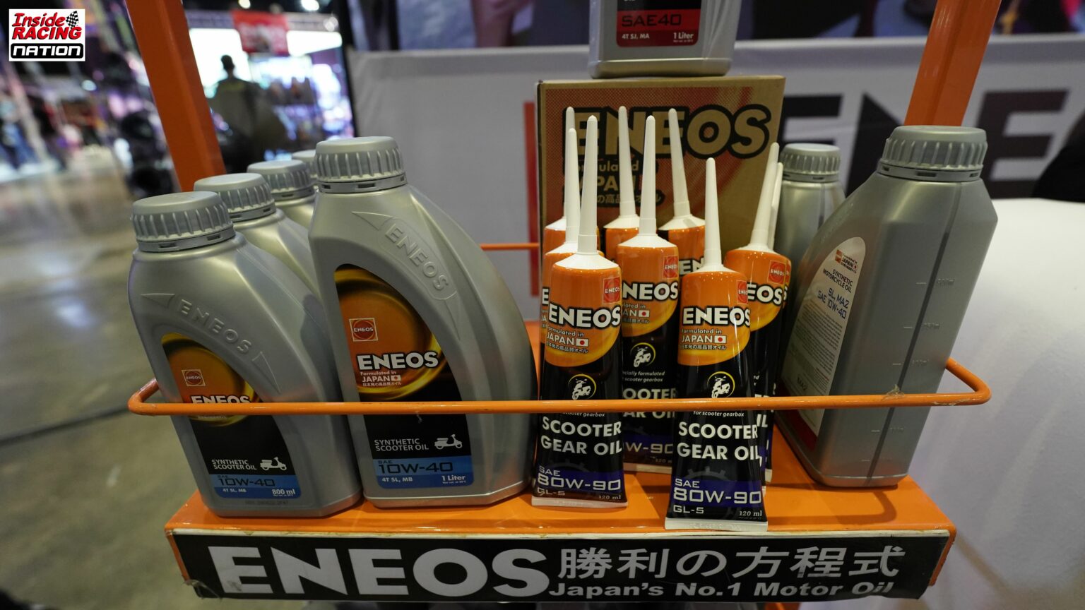 InsideRACING ENEOS Motor Oil unveils complete product line up for cars ...