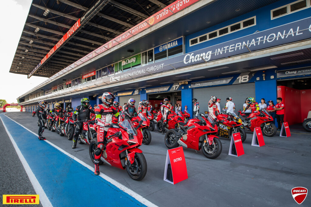 InsideRACING Ducati Concludes One of the Largest DRE Racetrack Academy ...