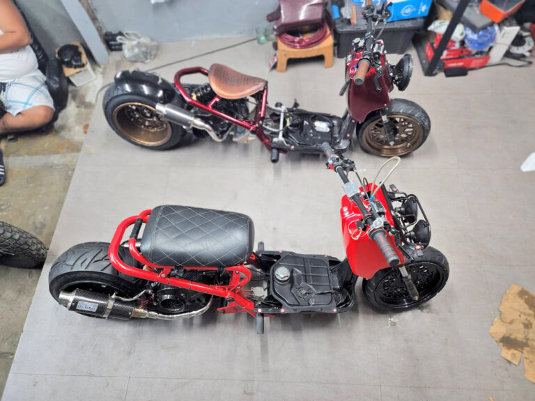 InsideRACING Custom Honda Ruckus Bobber from Manila