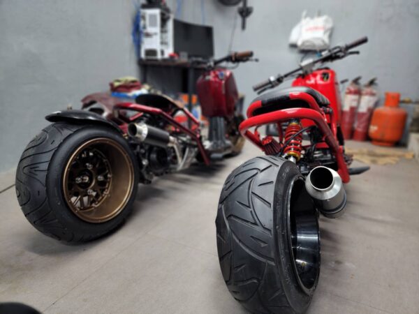 InsideRACING Custom Honda Ruckus Bobber from Manila