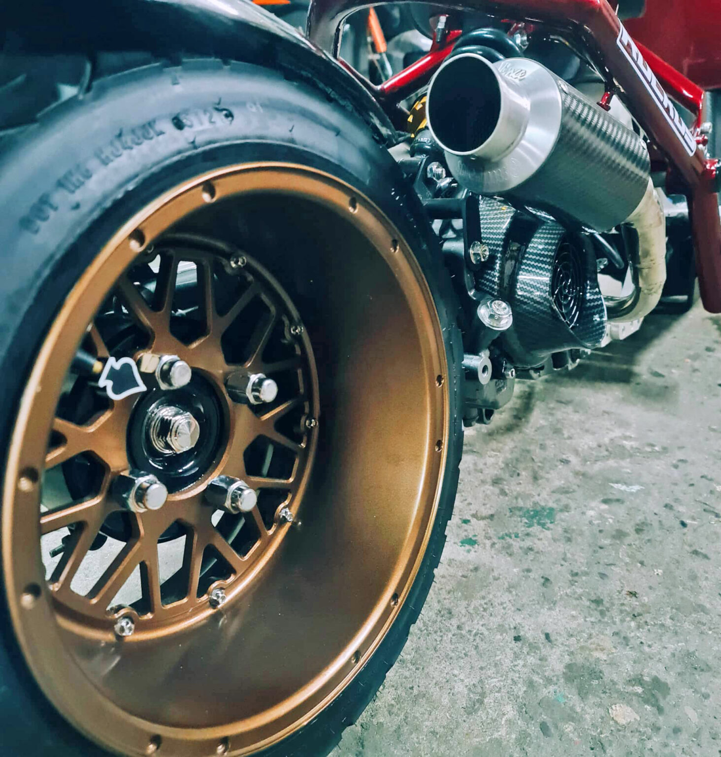 InsideRACING Custom Honda Ruckus Bobber from Manila