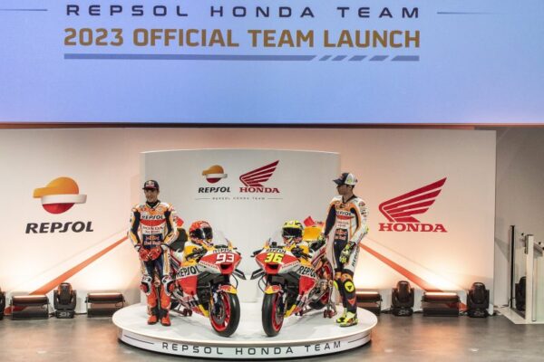 InsideRACING Repsol Honda Team present 2023 colours at Repsol ...