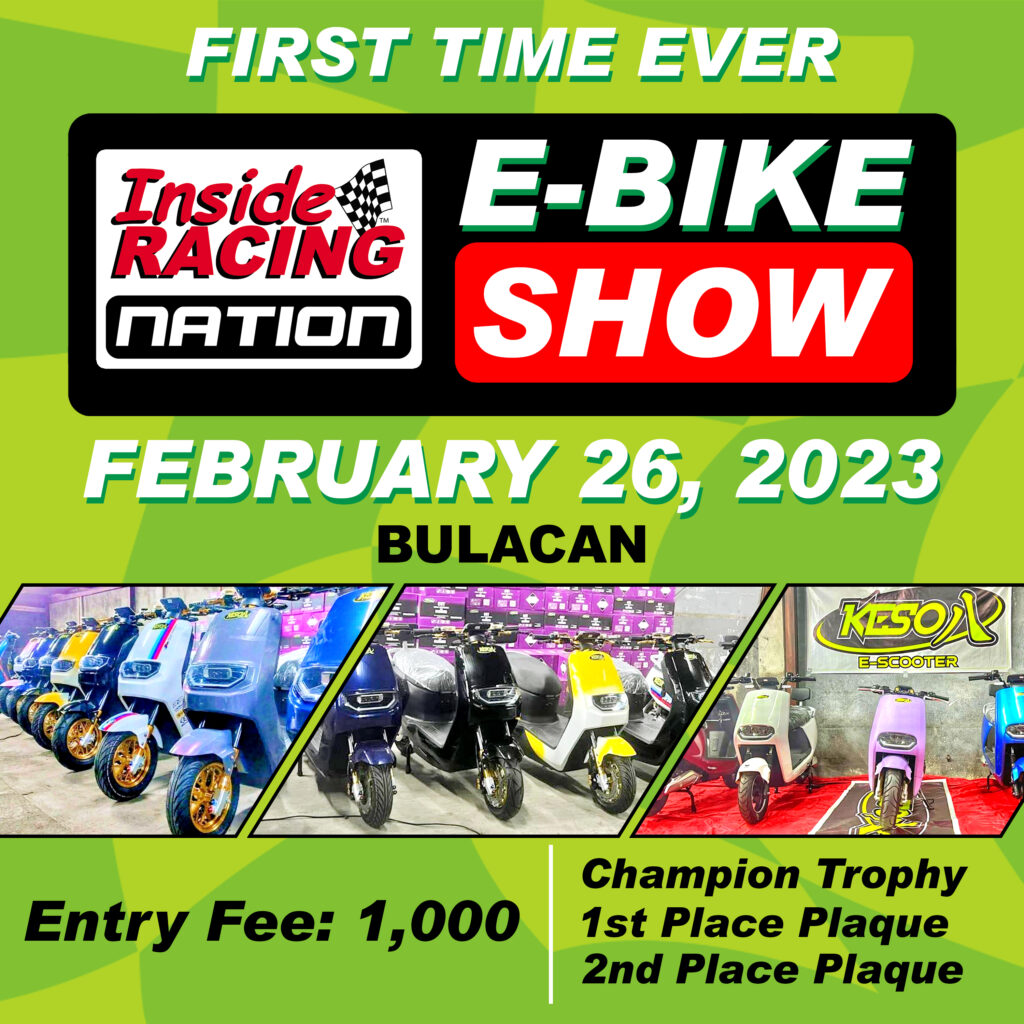 InsideRACING IR Holds First Ever E-bike Show and E- Scooter Race in Bulacan