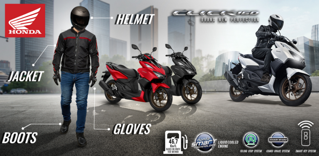 InsideRACING Safe Riding Every Day on the Honda CLICK160