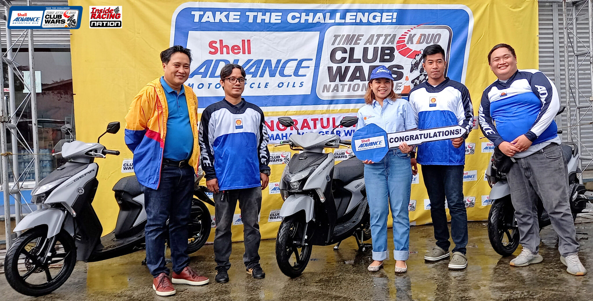 InsideRACING Shell Advance Gives Away Mio Gear Scooters Though IR Time ...