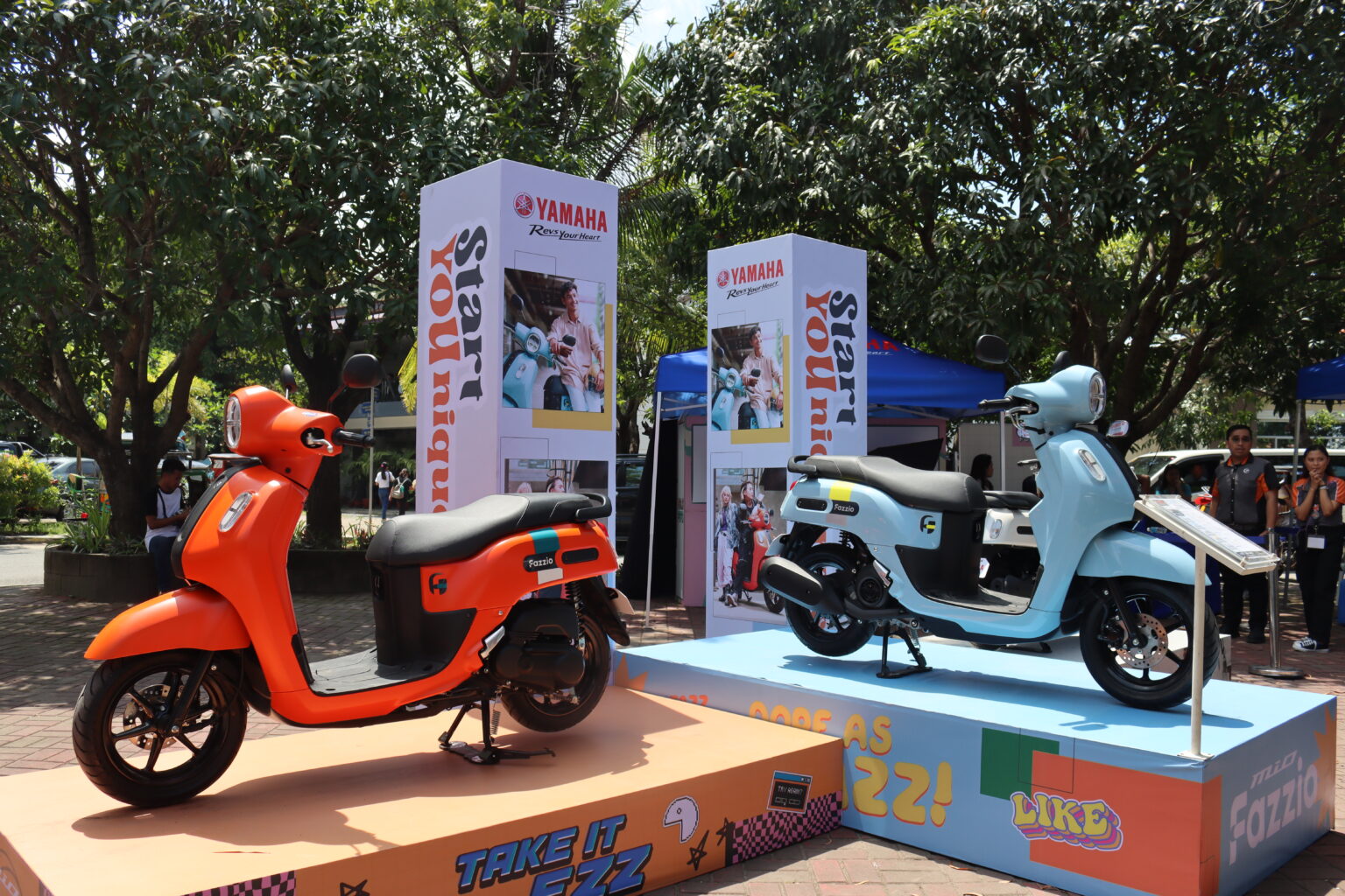 InsideRACING Yamaha Mio Fazzio Start U Campus Tour Begins at Pangasinan ...