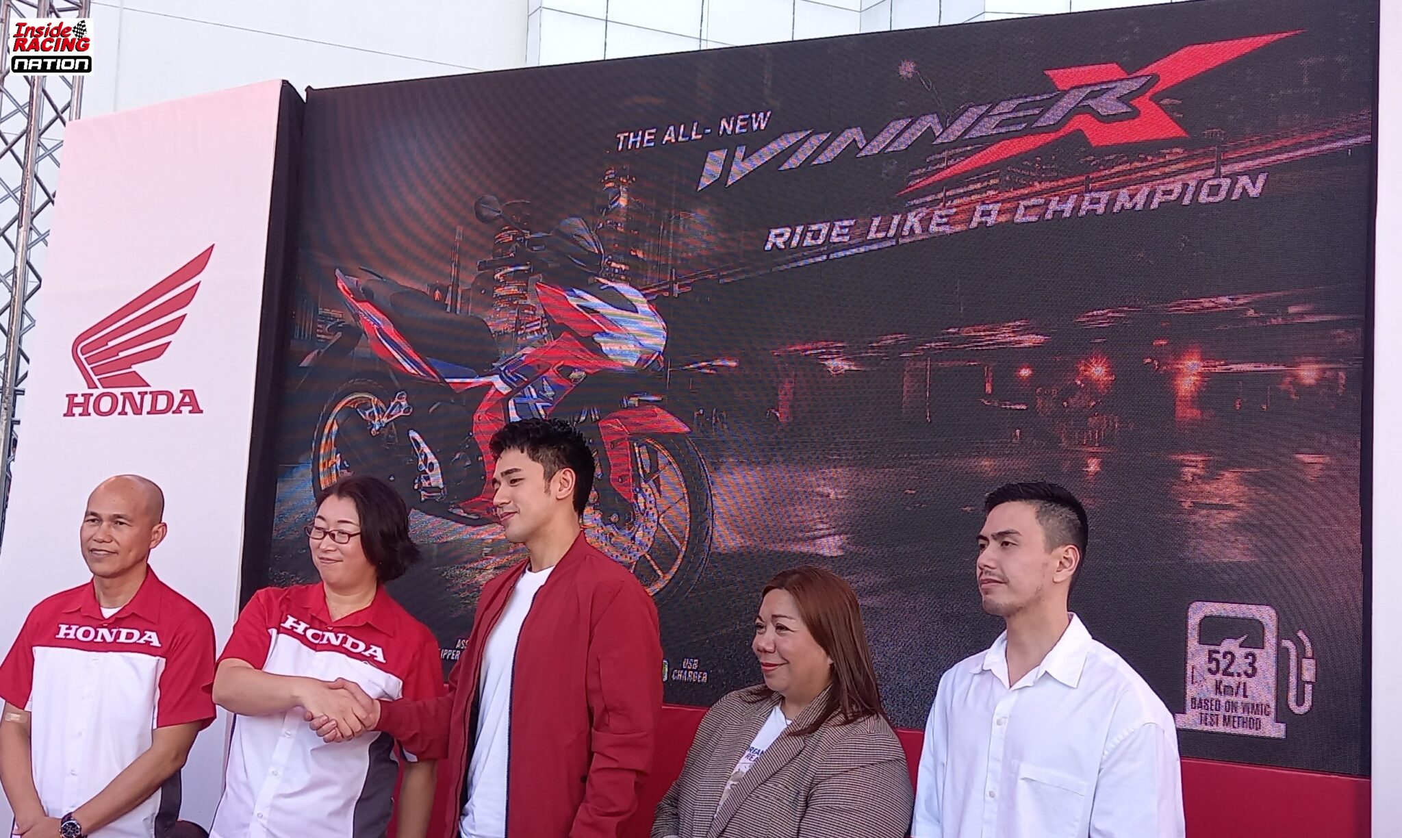 InsideRACING Experience the All-New Honda Winner X and Ride Like a Champion