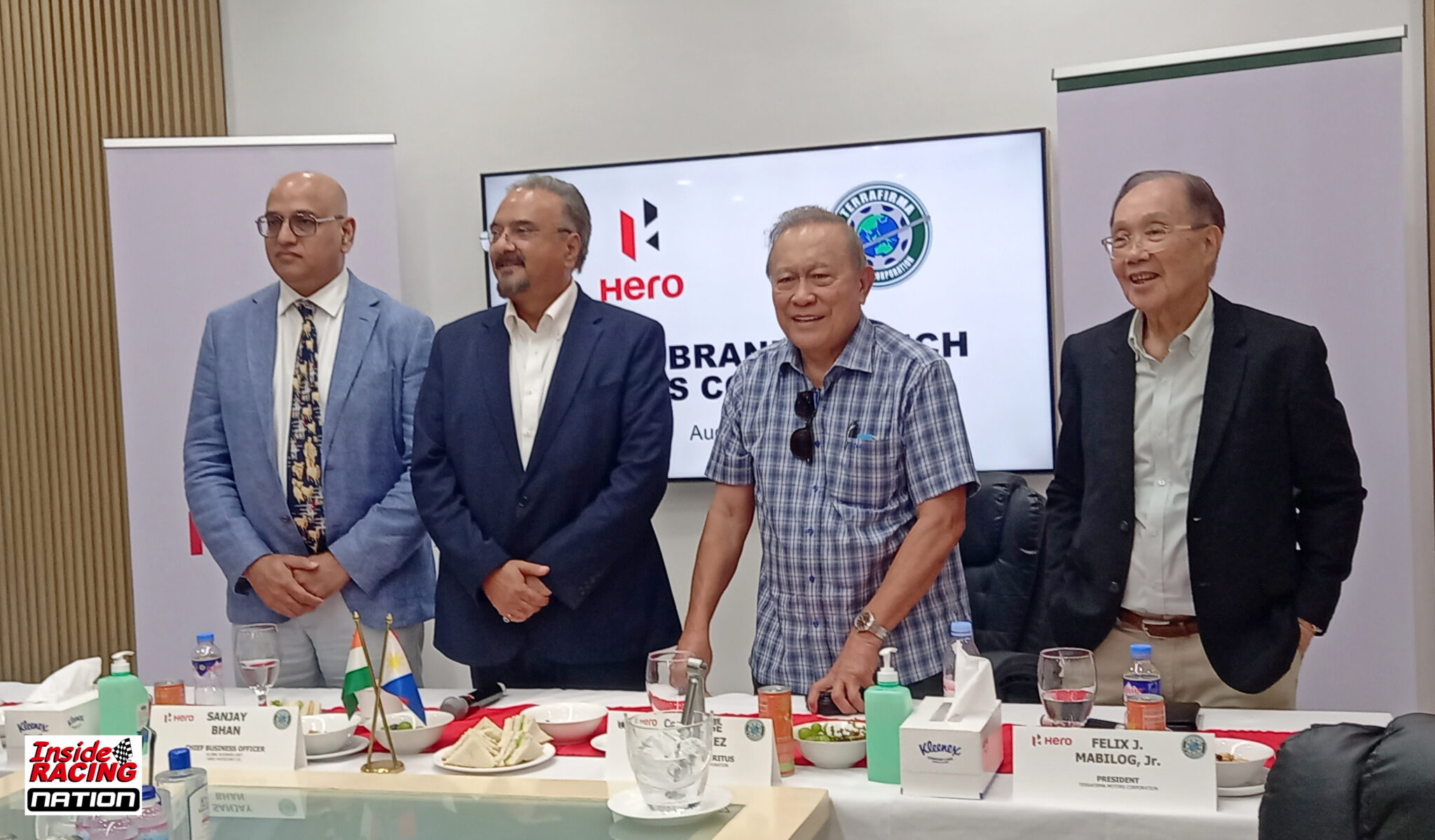 InsideRACING Terrafirma Launches Hero Motorcycles in the Philippines!