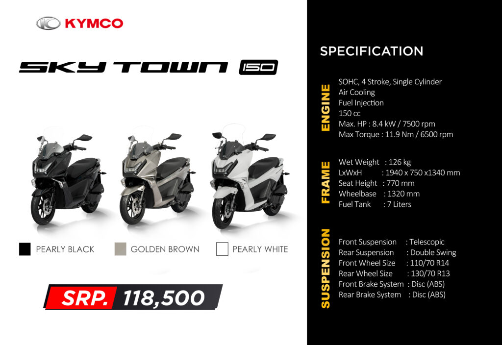 InsideRACING KYMCO Unveils the All-New SKY TOWN 150 and LIKE S 15