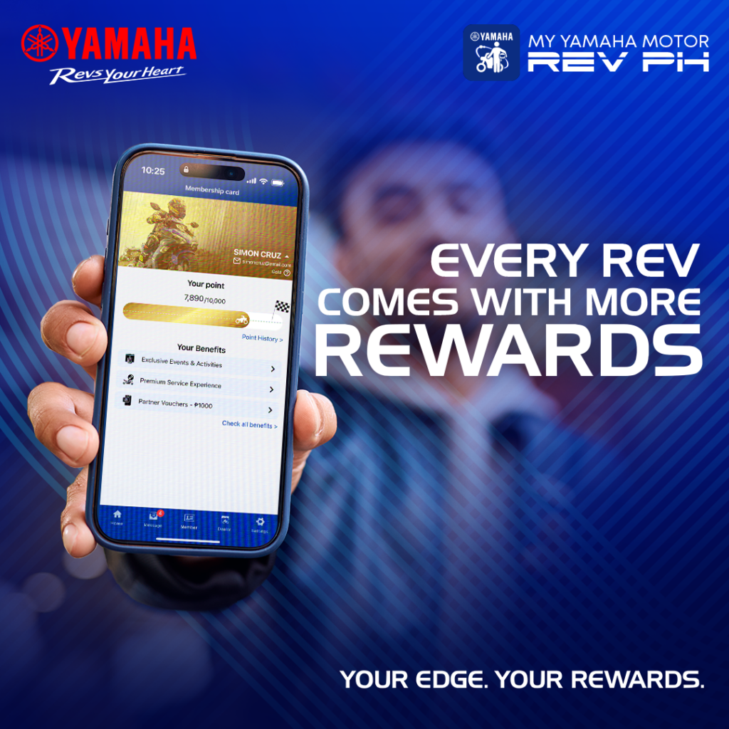 InsideRACING My Yamaha Motor Rev PH: Your Edge. Your Rewards.