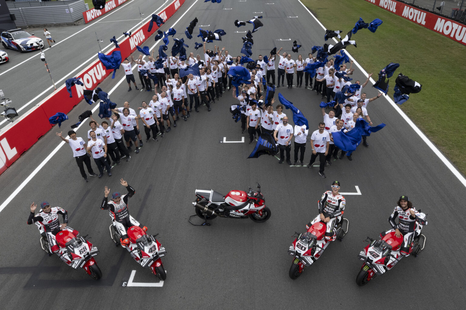 InsideRACING Yamaha Unveil Special Yamaha 70th Anniversary Livery ahead ...